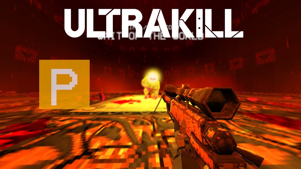 ULTRAKILL - Decimating Sisyphus Prime with a sniper rifle - YouTube