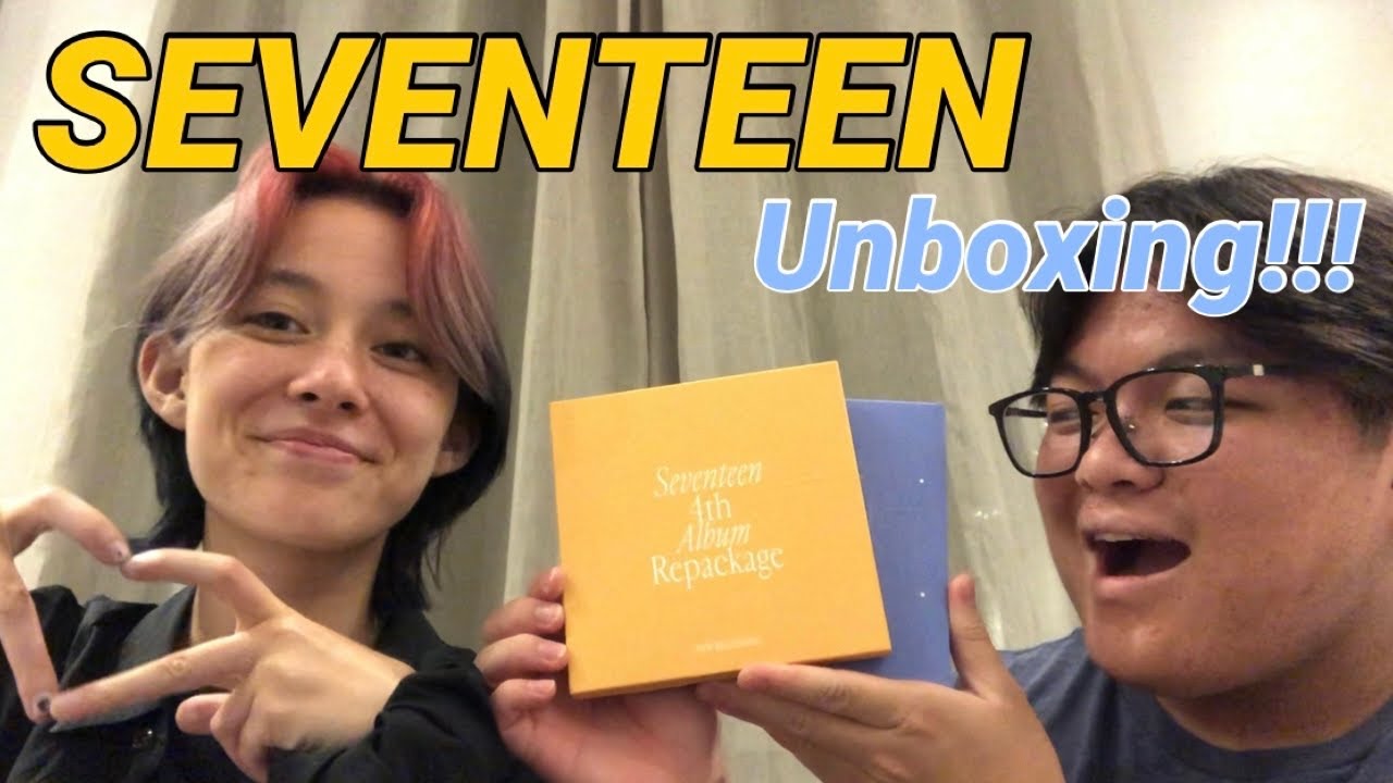 SEVENTEEN Sector 17 Album Unboxing!!! - YouTube