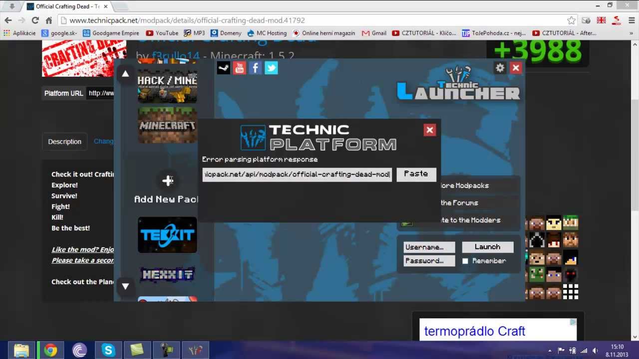Návod na Technic Launcher WAREZ - YouTube