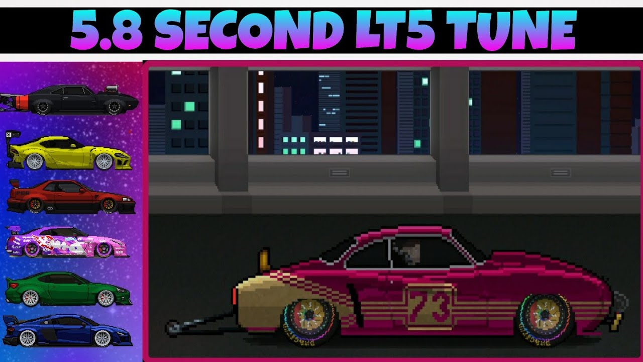 5.8 SECOND LT5 TUNE (SUPER FAST) | Pixel Car racer - YouTube