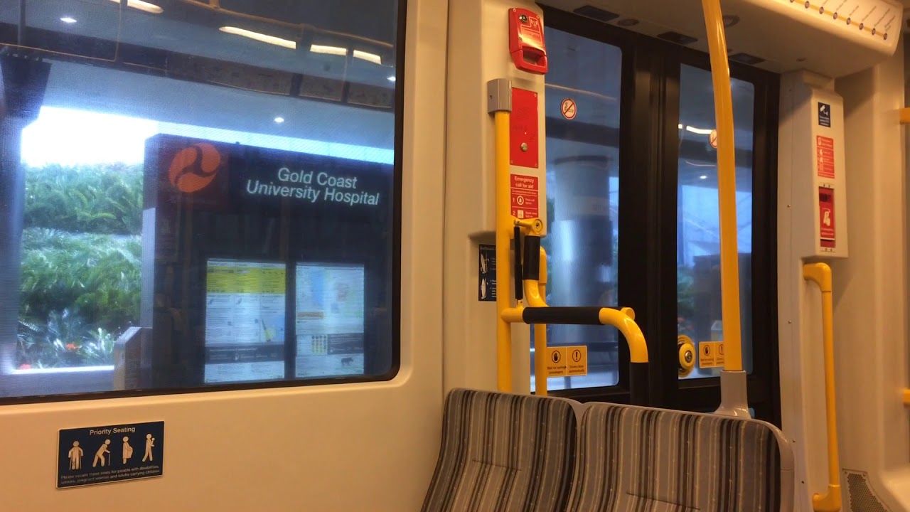 G-link train from Helensvale to Gold Coast - YouTube