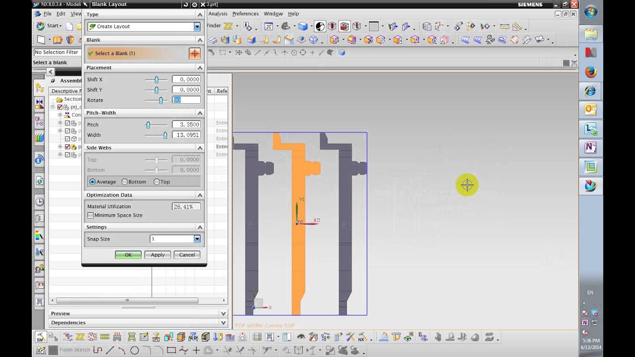 blank layout single part - YouTube