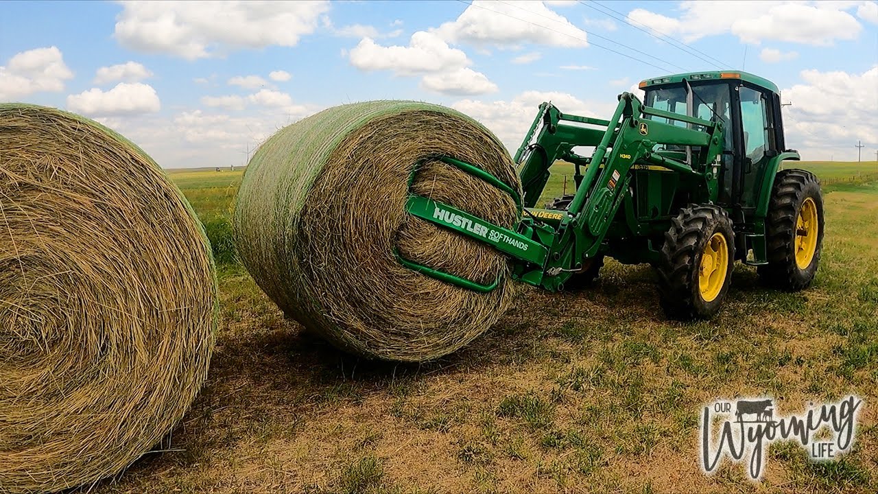 Get A First Look At Hay Yield And Moving Bales With Hustler Equipment ...