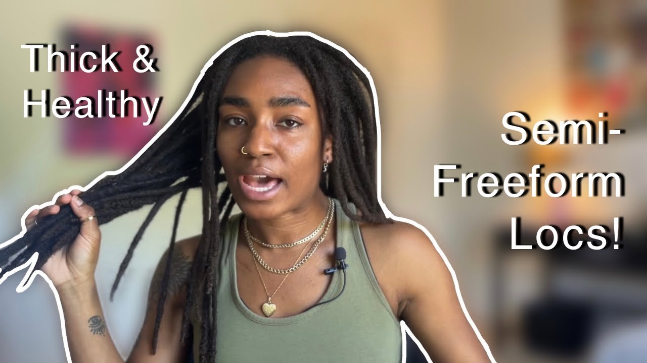 GROWING LONG, THICK SEMI-FREEFORM LOCS (Part 1) - YouTube