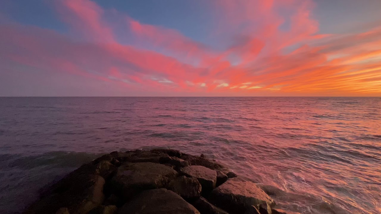Forest Beach Sunset - YouTube