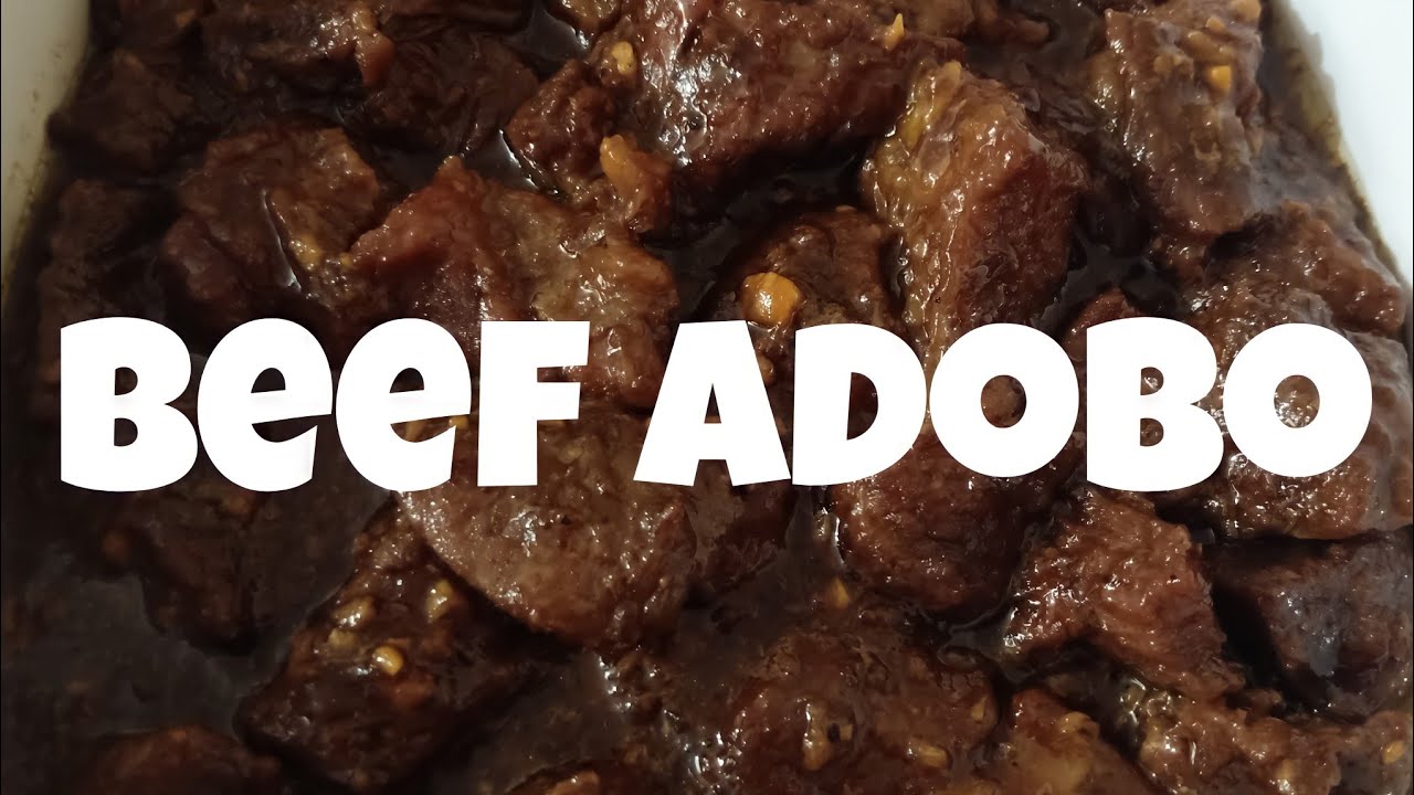 HOW TO COOK: BEEF ADOBO - YouTube
