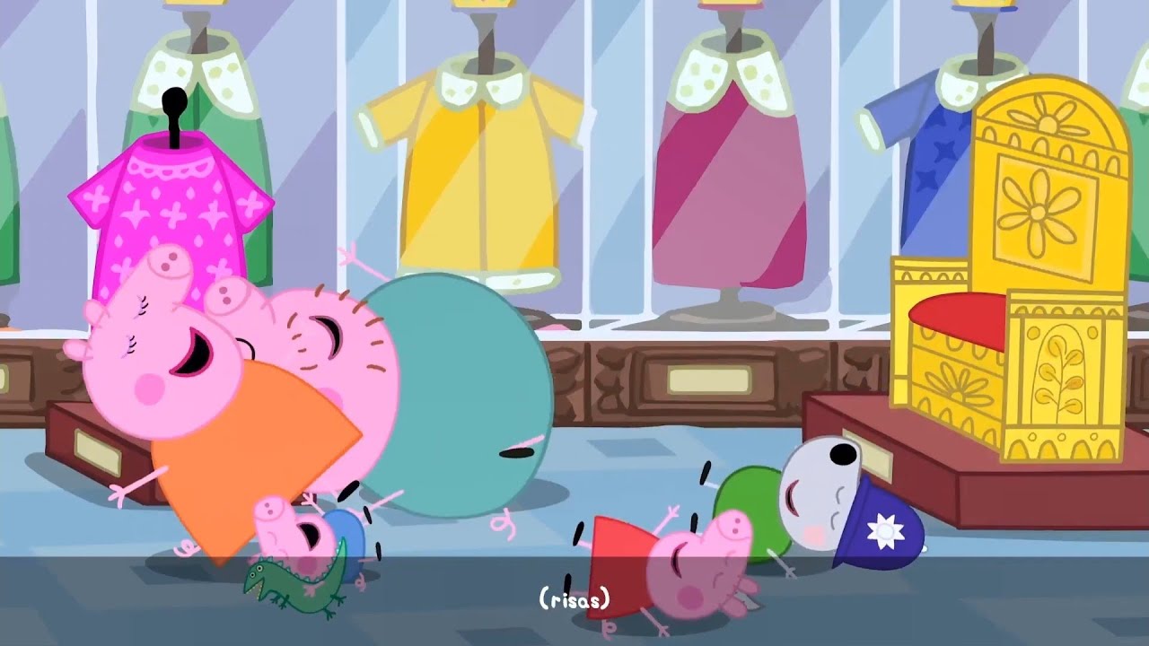 [ESP] My Friend Peppa Pig - Capítulo Completo - 🏩 Vamos al Museo! - YouTube