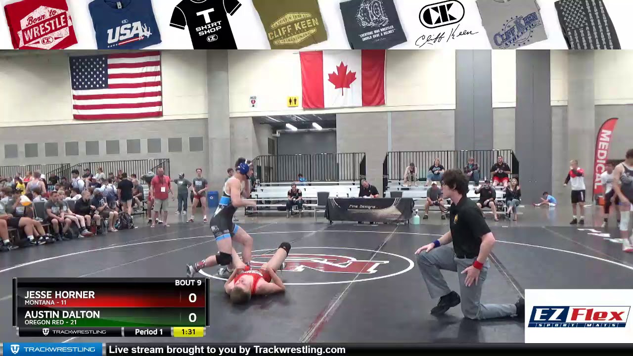 Mat 5 145 Jesse Horner Montana Vs Austin Dalton Oregon Red - YouTube