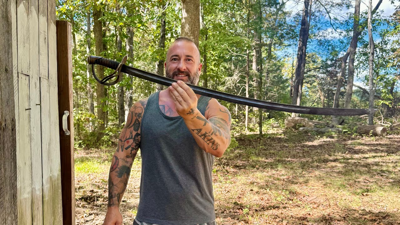 Confederate Cavalry Saber with Brian Akins - YouTube