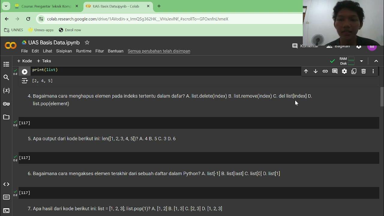 UAS Pemrograman Lanjut - UNNES - YouTube