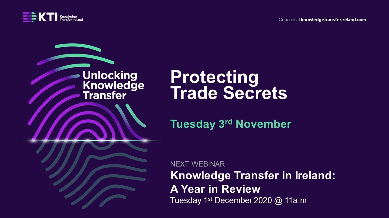 Protecting Trade Secrets - YouTube