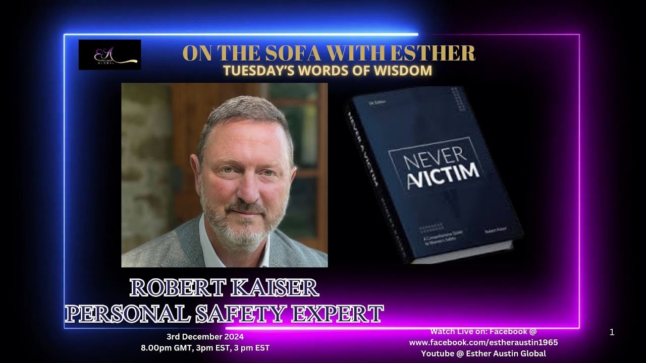On the Sofa with Esther: Robert Kaiser, Author of NEVER A VICTIM and ...