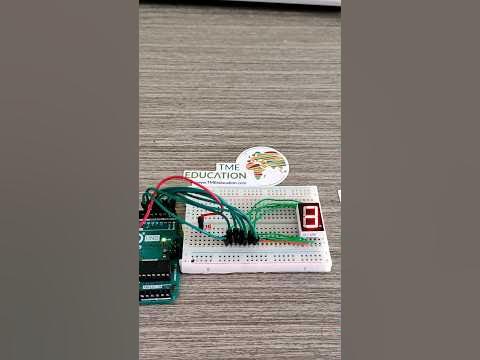 Utiliser un afficheur 7 Segments avec une carte Arduino #arduino #7segments #électronique - YouTube