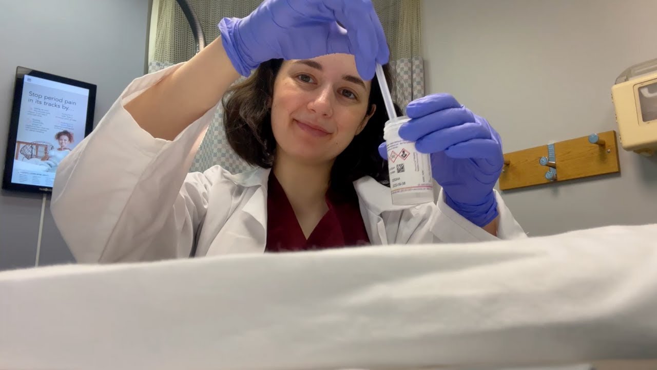 ASMR| Seeing the Gynecologist-Full Annual Exam and Pap Smear! (Real ...