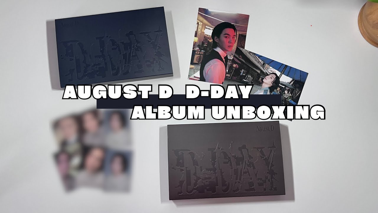 August D D-day Album Unboxing | Target Exclusive - YouTube