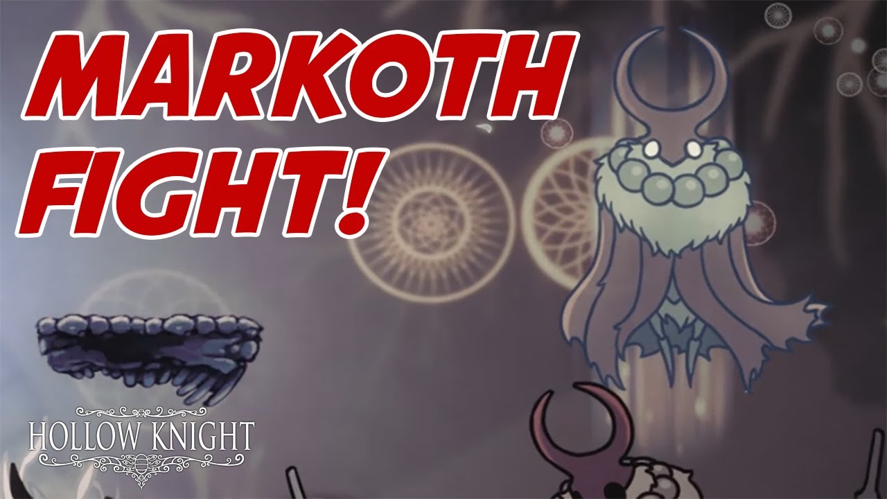 Hollow Knight : Markoth Boss Fight (Warrior Dream) - YouTube