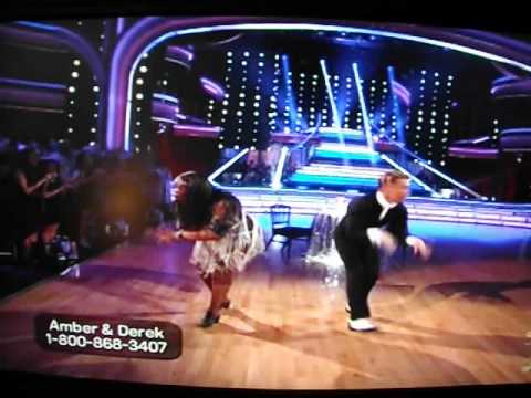 Amber Riley & Derek Hough dance Charleston on DWTS Finals 2013 - YouTube
