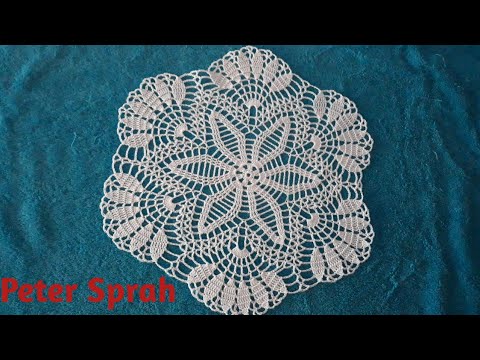 How to crochet Doily #01 - YouTube