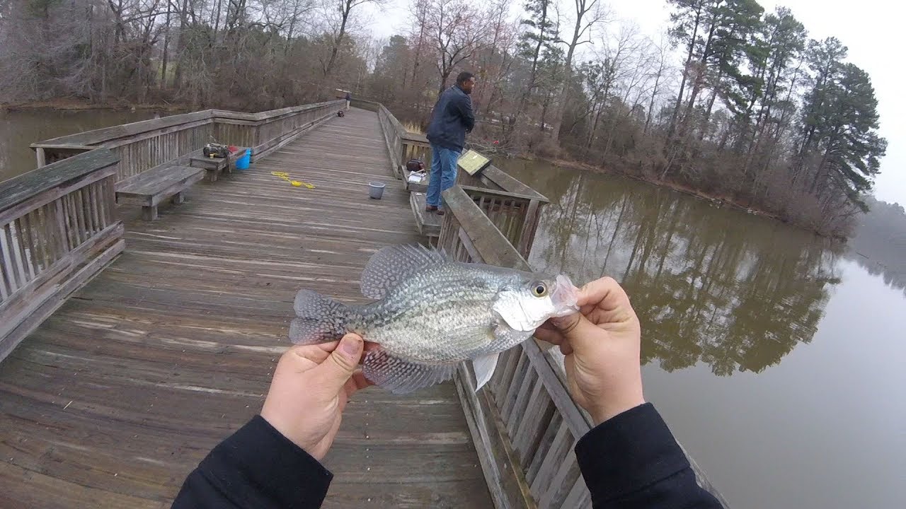 Winter 2018 Fishing Various Spots for Winter Bluegill and Crappie - YouTube