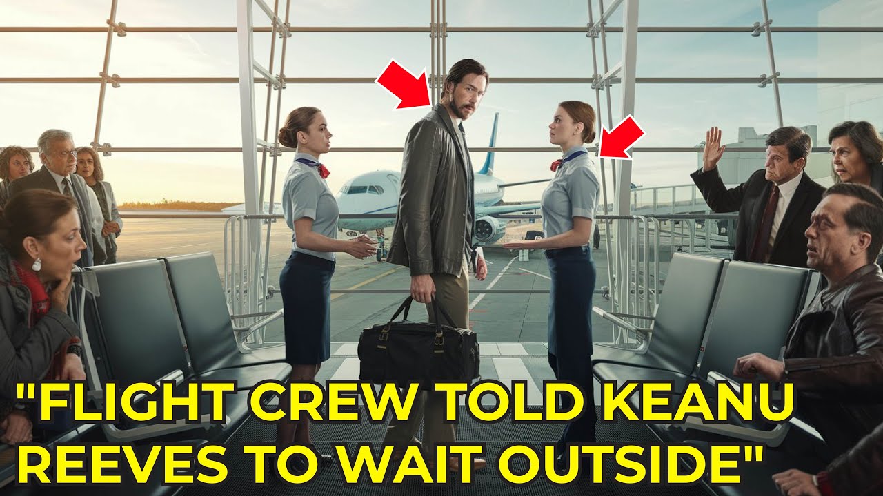Flight Crew Told Keanu Reeves to Wait Outside—Gasps Fill the Jet When ...