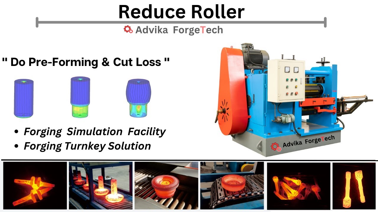 Reduce Roll | Automatic Reduce Roll | Forging Simulation | Design Die ...