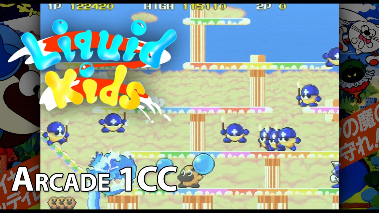 Liquid Kids longplay (arcade 1CC) - YouTube