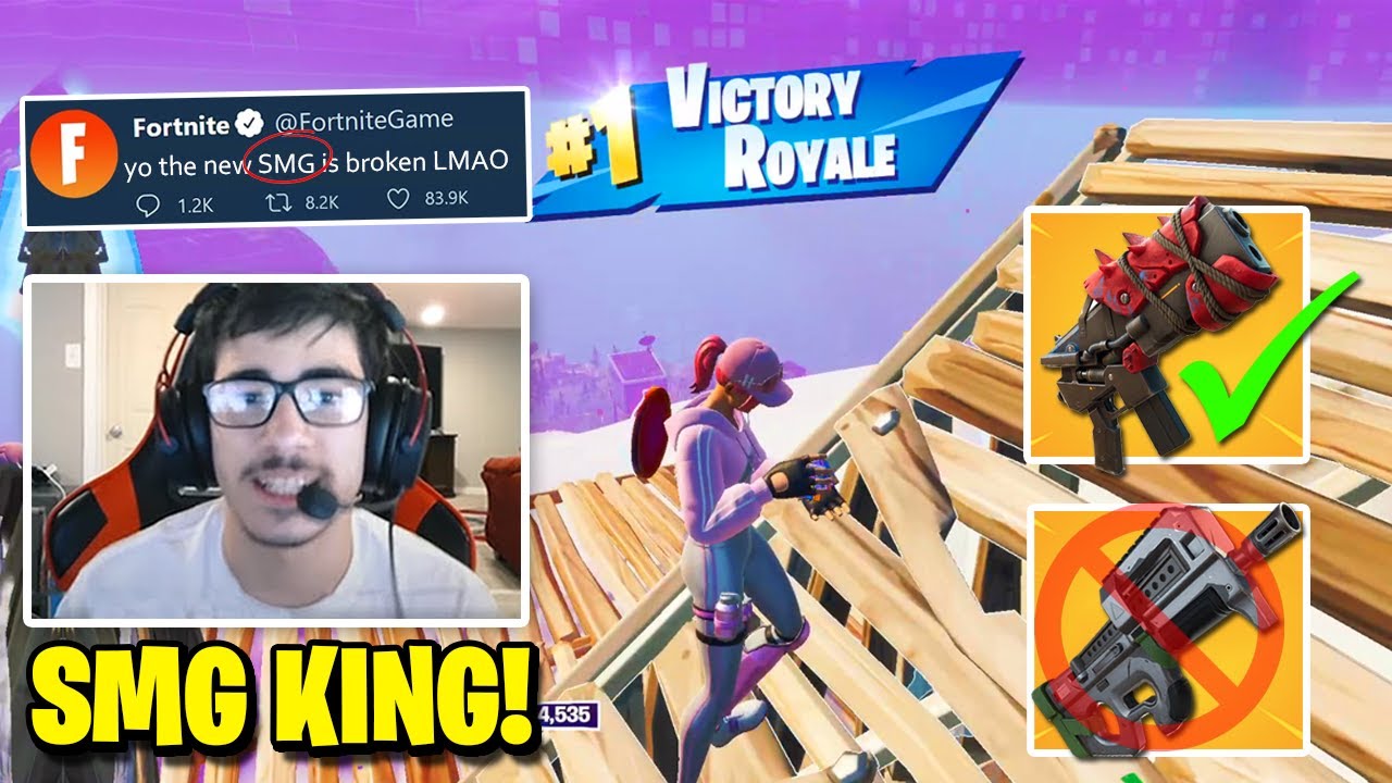 FaZe Sway CRACKED After Using NEW Primal SMG in Fortnite Season 6 ...