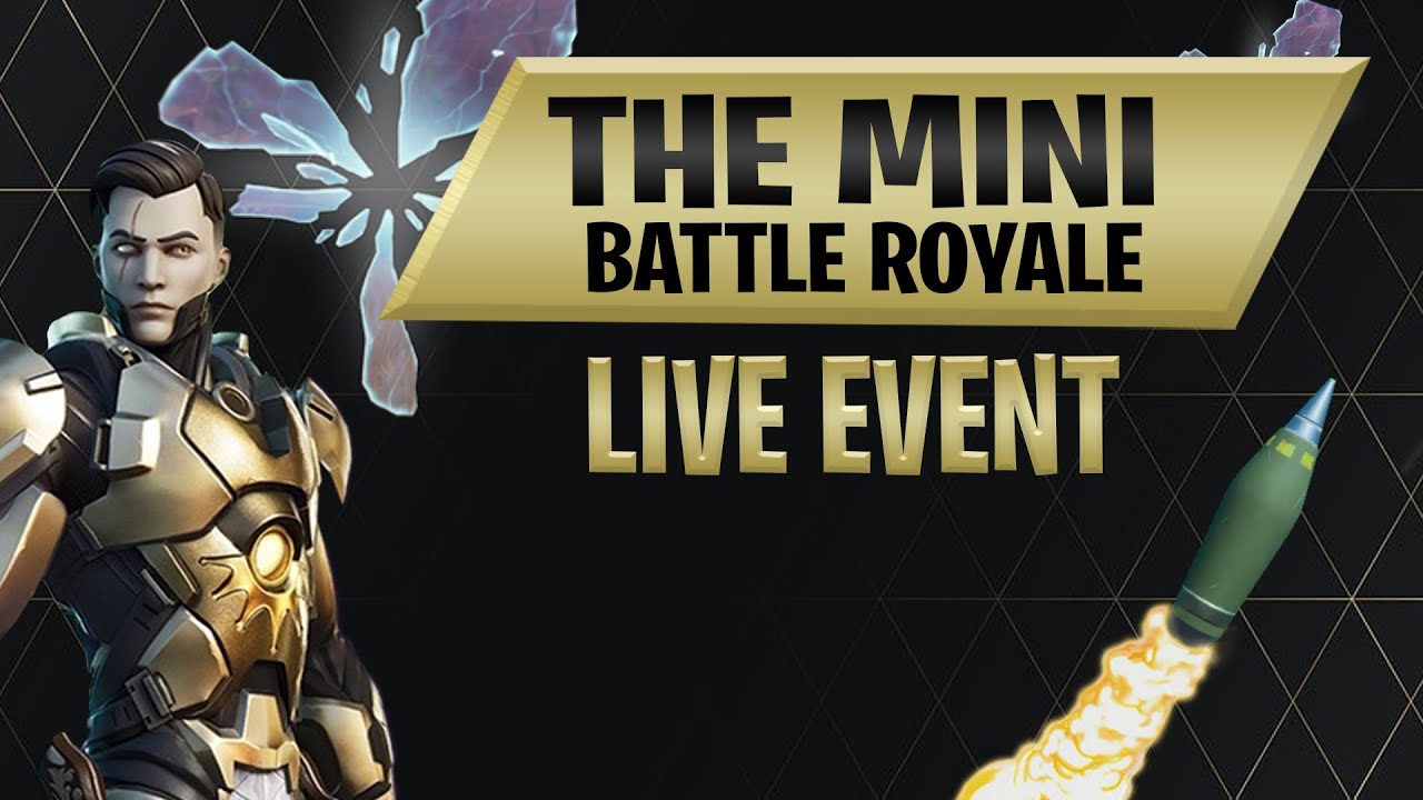 The Mini Battle Royale CUSTOM Live Event FULL VIDEO - Fortnite creative ...