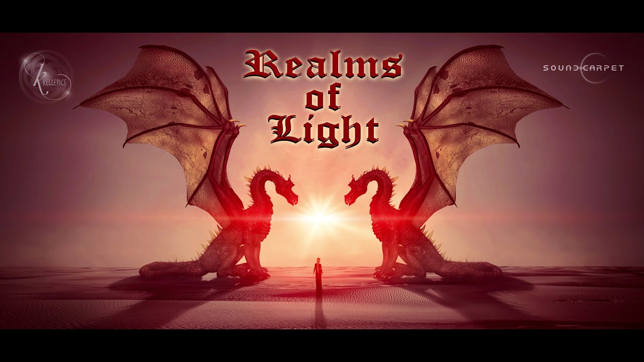 "REALMS OF LIGHT" Animated Composing Art / fantasy cinematic music ...