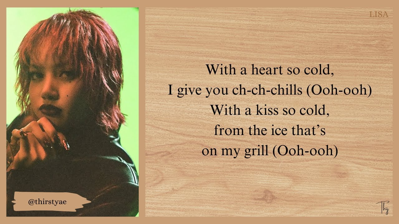 LISA - Chill | Lyrics - YouTube