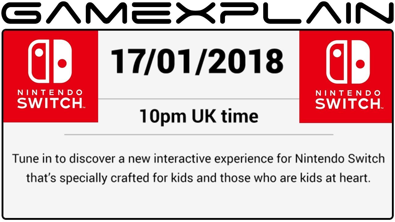 Nintendo Showcasing "New Interactive Switch Experience" Designed for ...