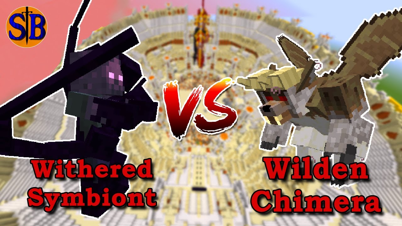 Withered Symbiont vs Wilden Chimera (Ars Nouveau) | Minecraft Mob ...