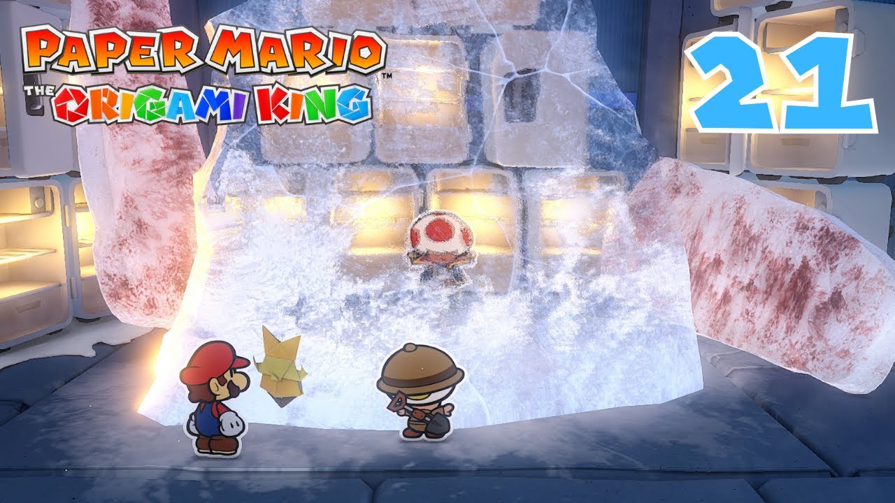 CAPTAIN T. ODE - Paper Mario: The Origami King - Part 21 - YouTube