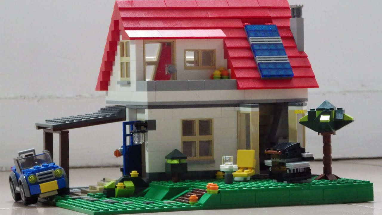 Lego Creator 5771 Hillside House (2011) - YouTube
