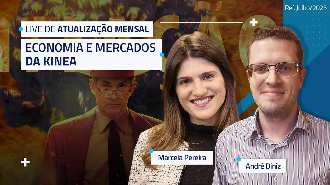 Kinea - Live Economia e Mercados ref. Julho/23 - YouTube