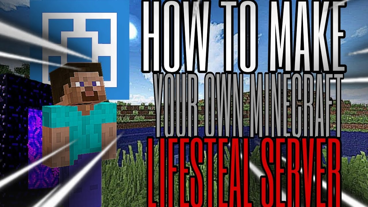 HOW TO MAKE YOUR OWNMINECRAFT LIFESTEAL SERVER IN PE/JAVA/BEDROCK # ...