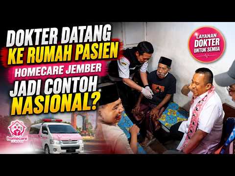 Dokter Datang ke Rumah Warga Miskin, Homecare Jember Dilirik Ombudsman RI