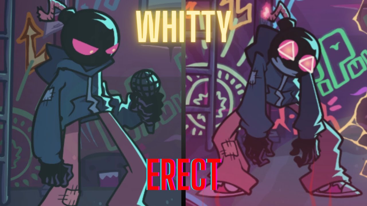 Friday Night Funkin' - Whitty Erect | Full Playthrough - YouTube