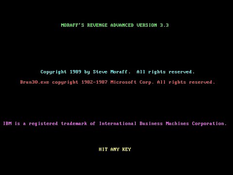 Moraff's Revenge - Part 1 - YouTube