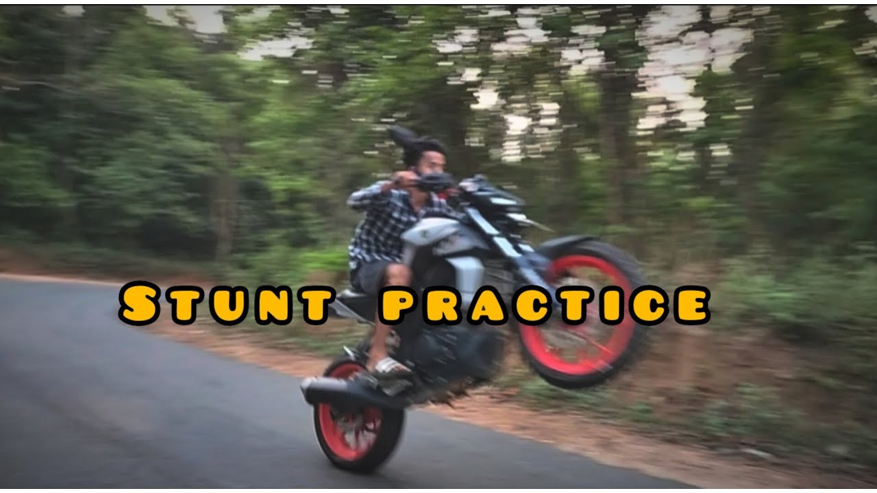 Practice stunt ||Mt15 😗 - YouTube