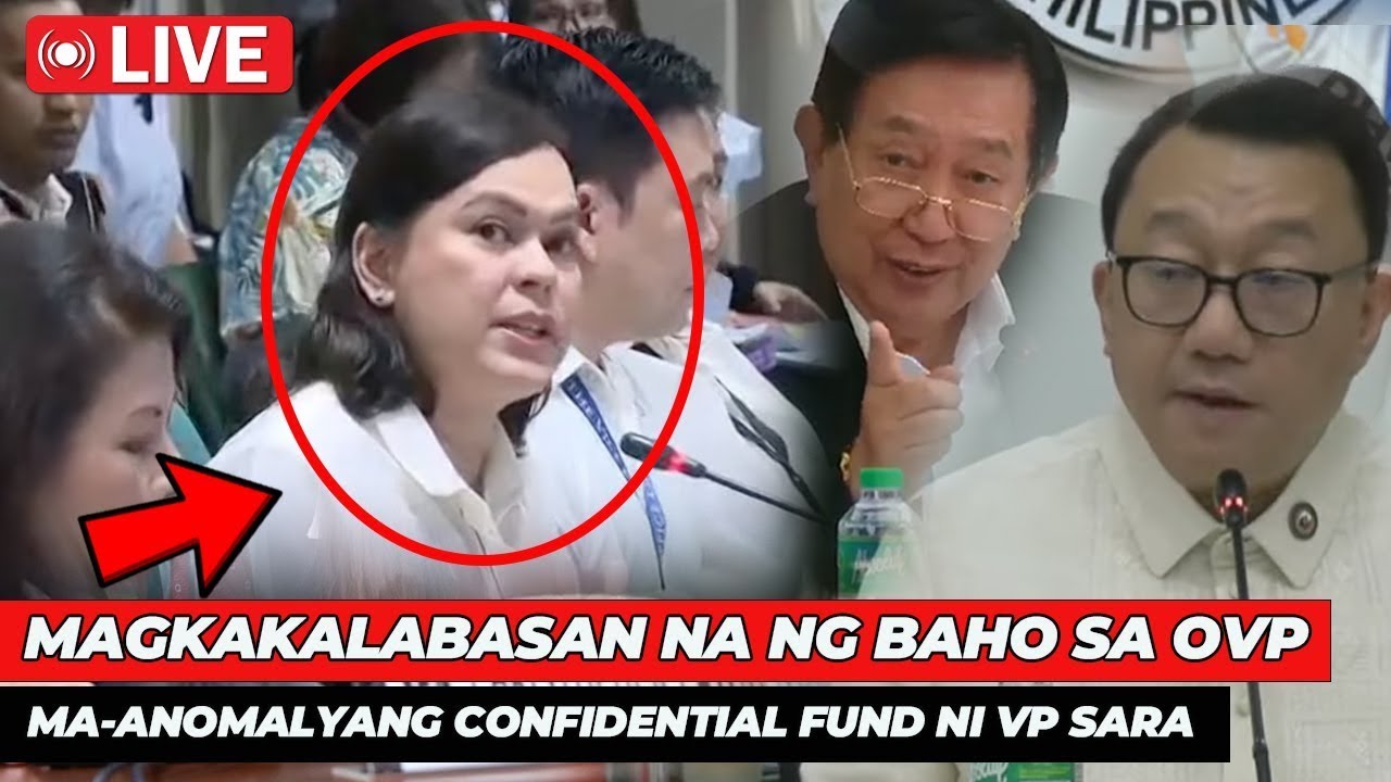 🔴 LABASAN na ng BAHO! Saan GINAMIT ang MA-ANOMALYANG CONFIDENTIAL FUNDS ...