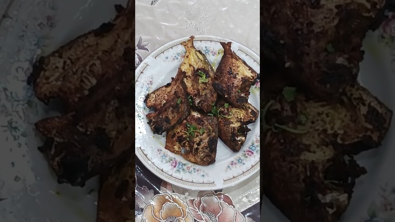 Pomfret fish fry | paplet fish | fry fish recipe - YouTube