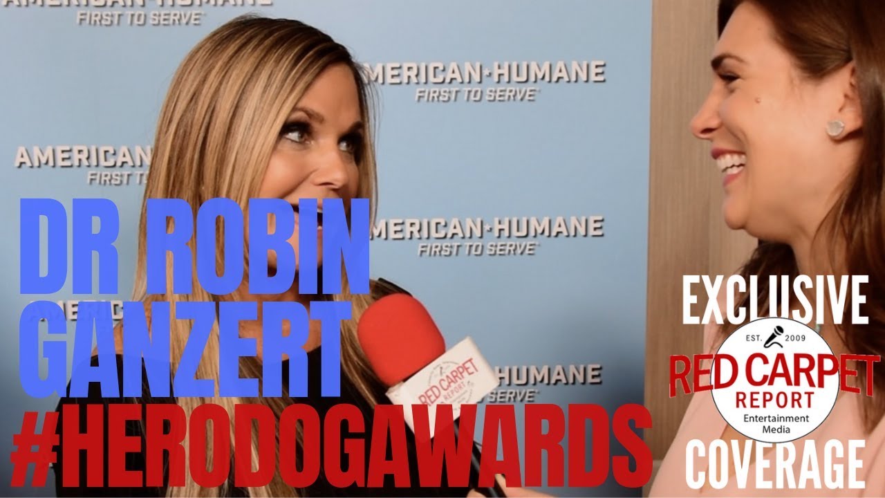 Dr Robin Ganzert interviewed at American Humane Hero Dog Awards: Watch ...