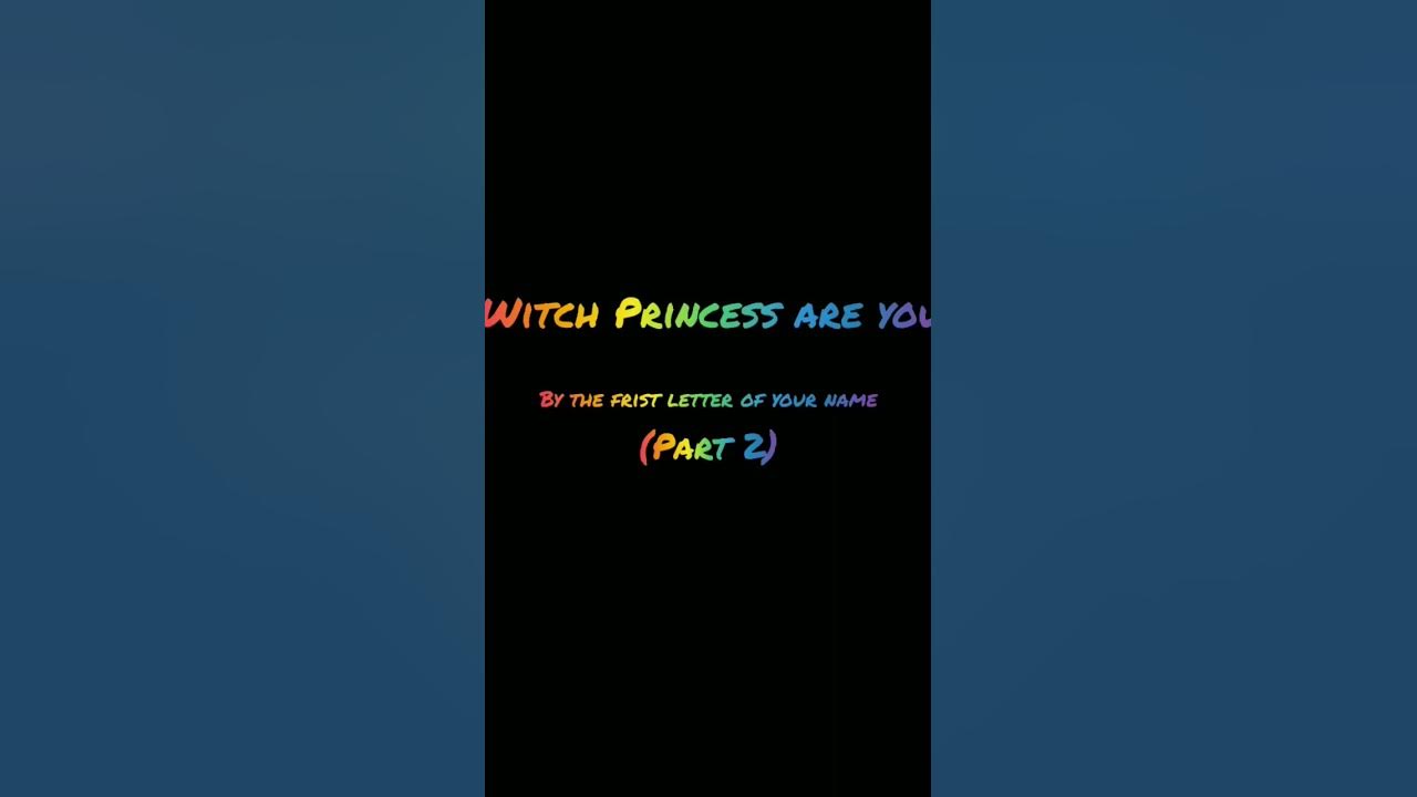 which princess are you by the first letter of your name(part 2) - YouTube which princess are you by the first letter of your name(part 2) - YouTube
