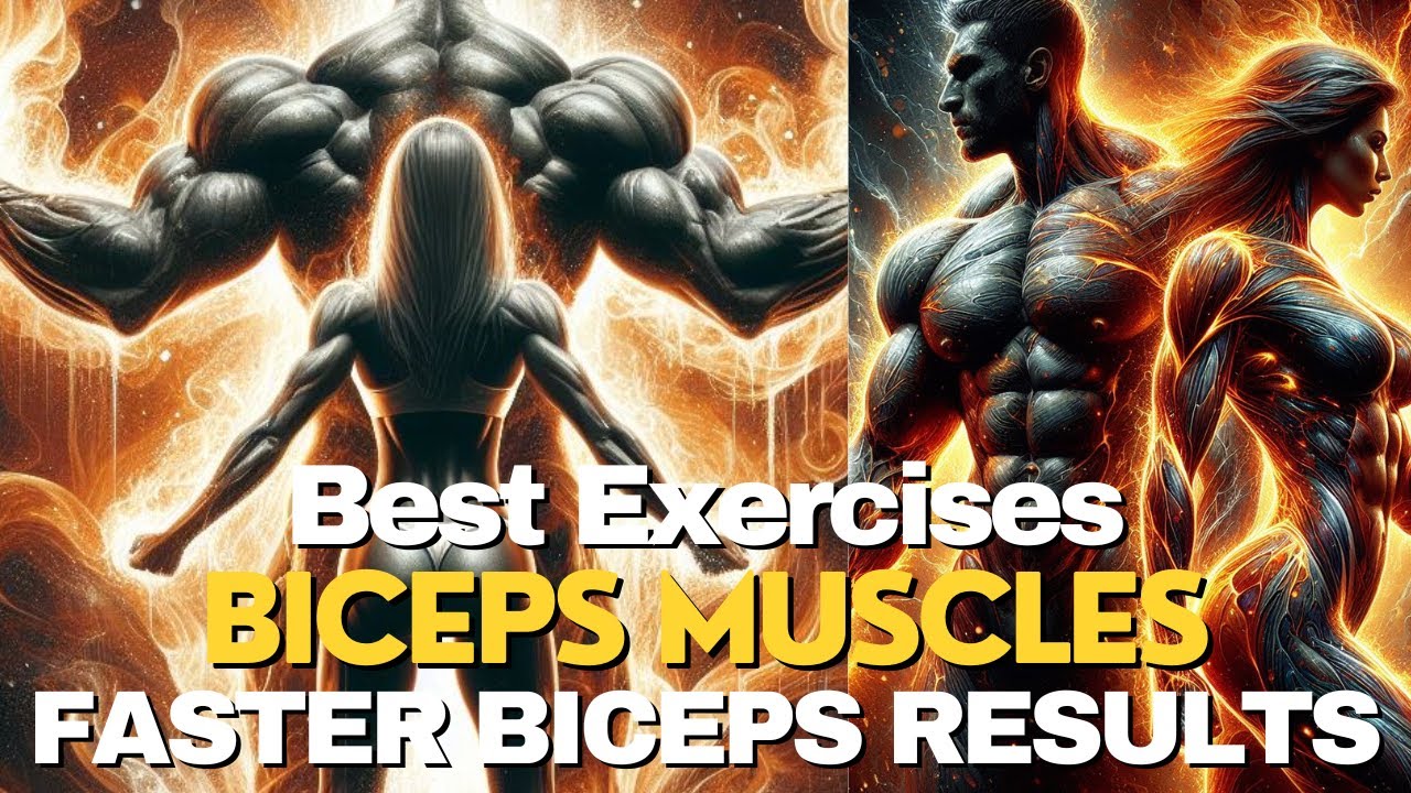 Best Exercises for Biceps Muscles - Bulging Biceps - Top Exercises # ...