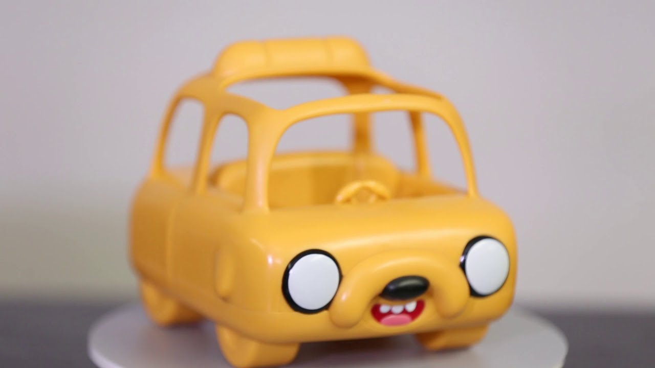 Jake Car Adventure Time No 14 Pop Rides Funko Pop 360 view # ...