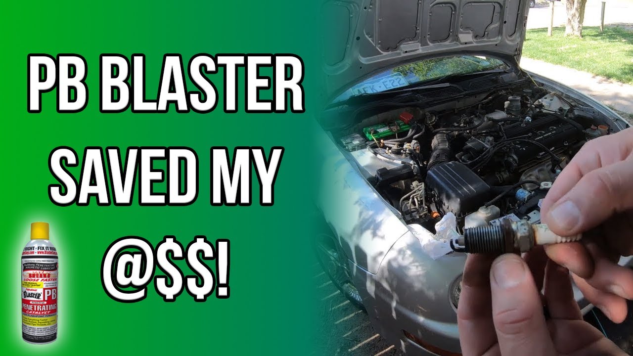 I Had To Spray PB Blaster Into My Engine! (Almost Broke Two Spark Plugs ...