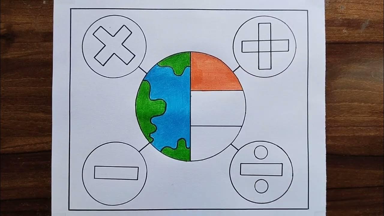 National Mathematics Day Drawing / National Mathematics Day Poster ...