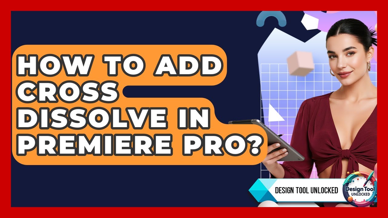 How To Add Cross Dissolve In Premiere Pro? - Design Tool Unlocked - YouTube