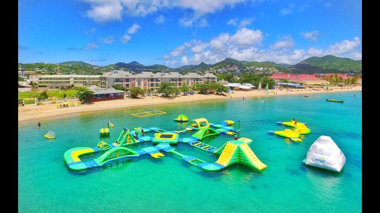 Splash Island Water Park.. - YouTube